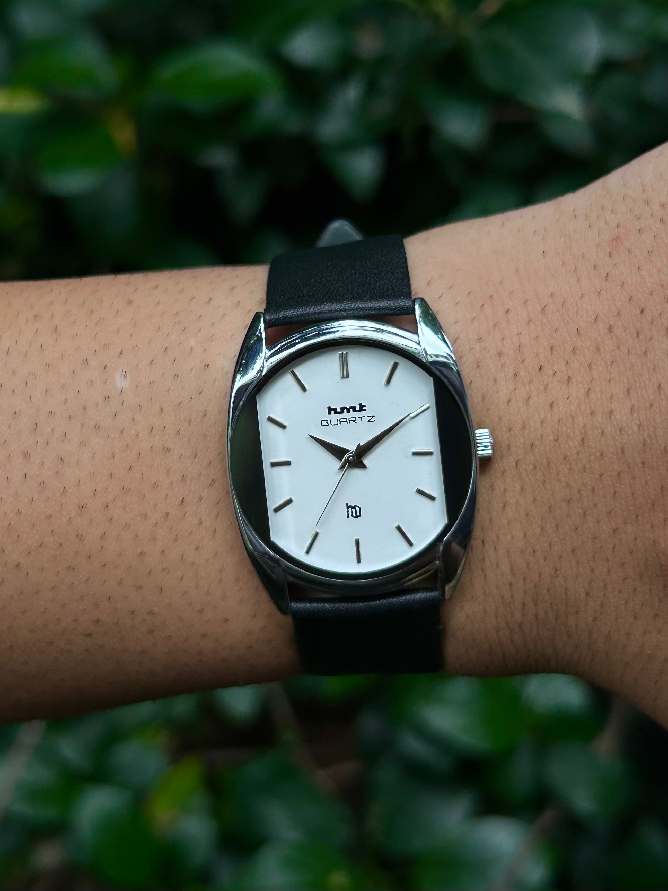 HMT Tank Unisex Quartz Mod - WHITE – India Mods Watch