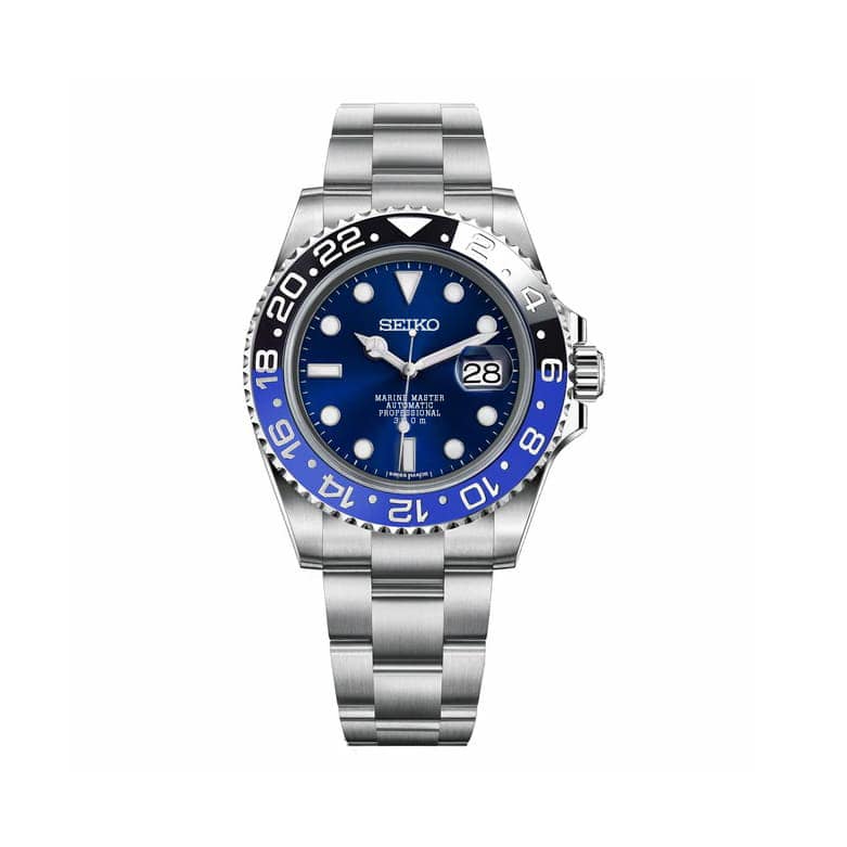 Seiko Batman 2.1 Automatic Homage Mod Watch Version – India Mods Watch